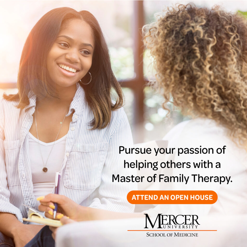 Master of Family Therapy Virtual Open House | Mercer Events