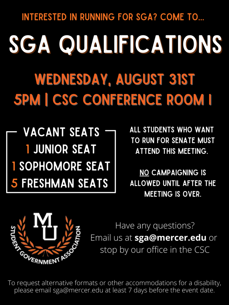 SGA Qualifications Meeting | Mercer Events