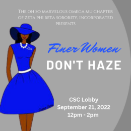 Finer Women Don’t Haze | Mercer Events