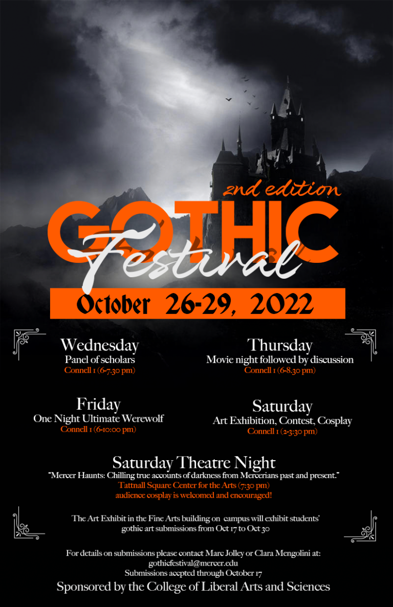 Gothic Festival | Mercer Events