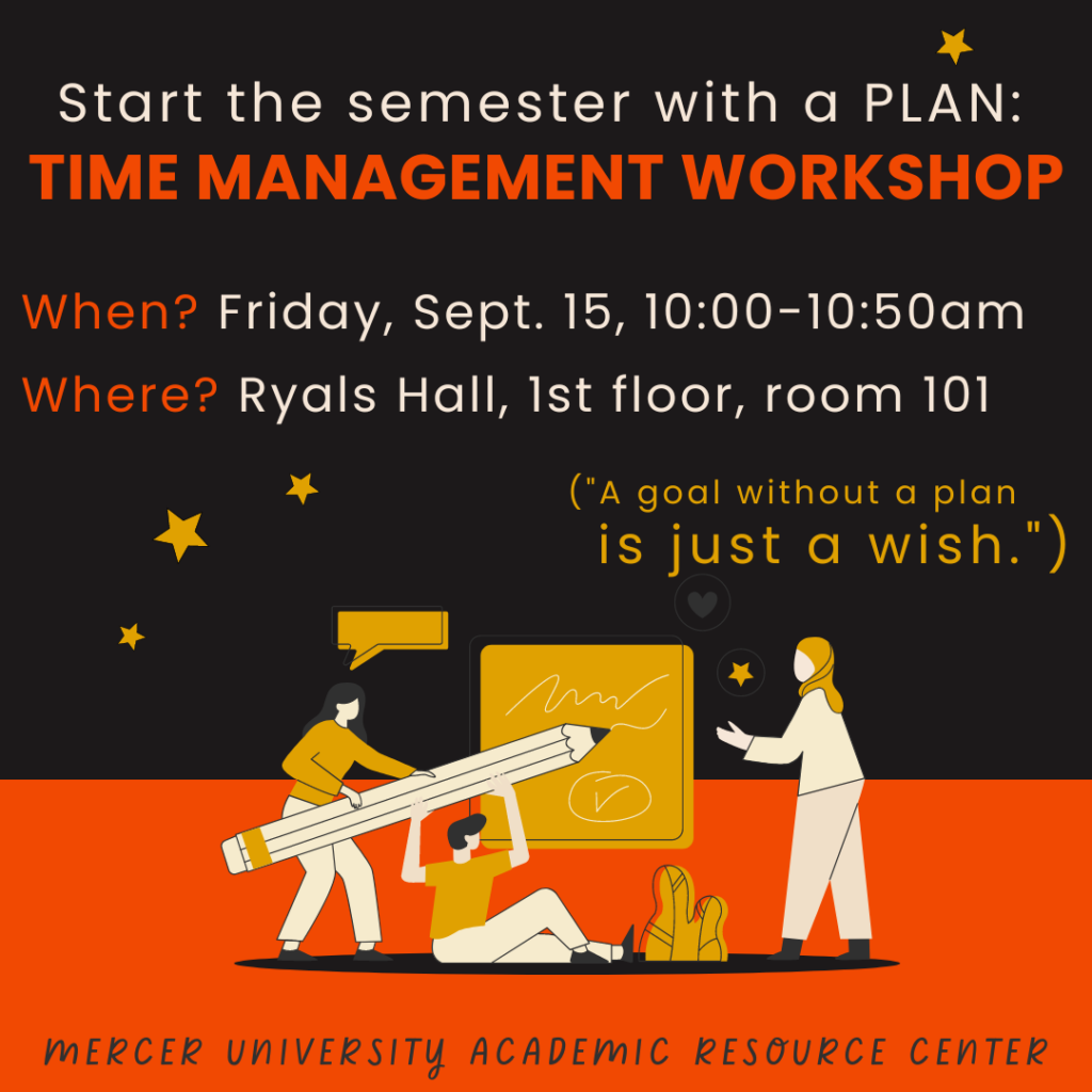 Time Management 101 | Mercer Events