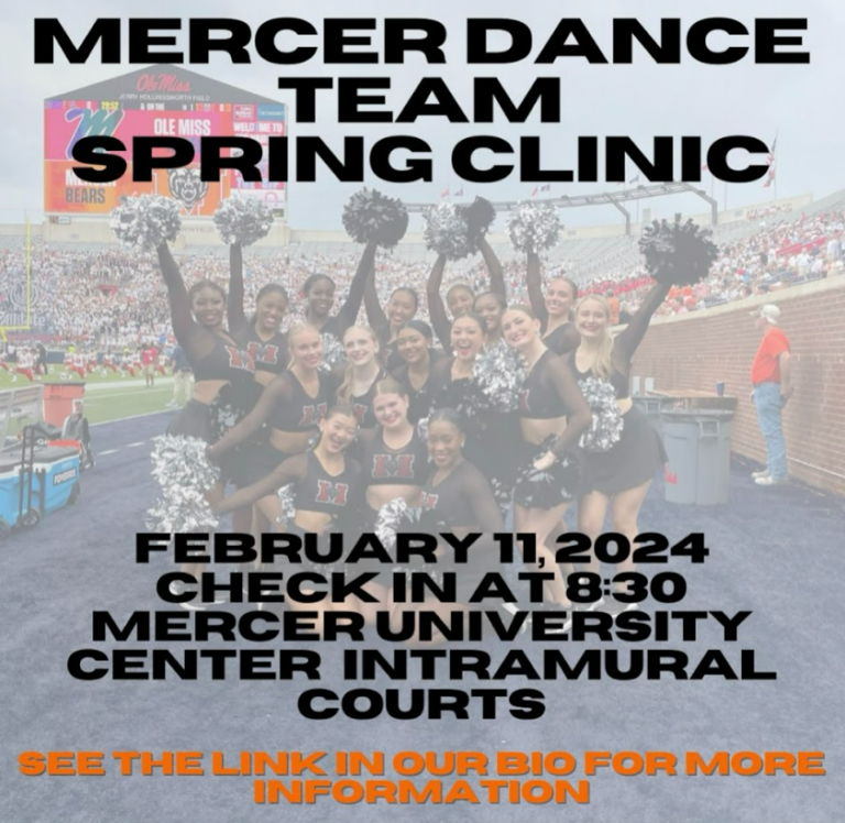 Mercer Dance Team College Prep Clinic | Mercer Events