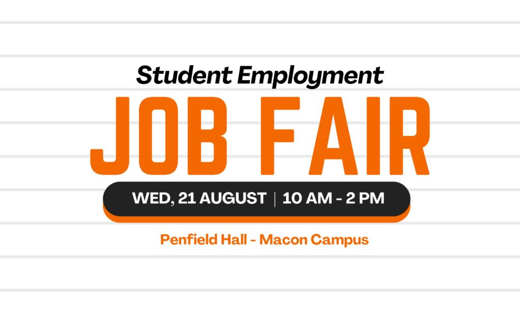 Student Employment On-Campus Job Fair | Mercer Events