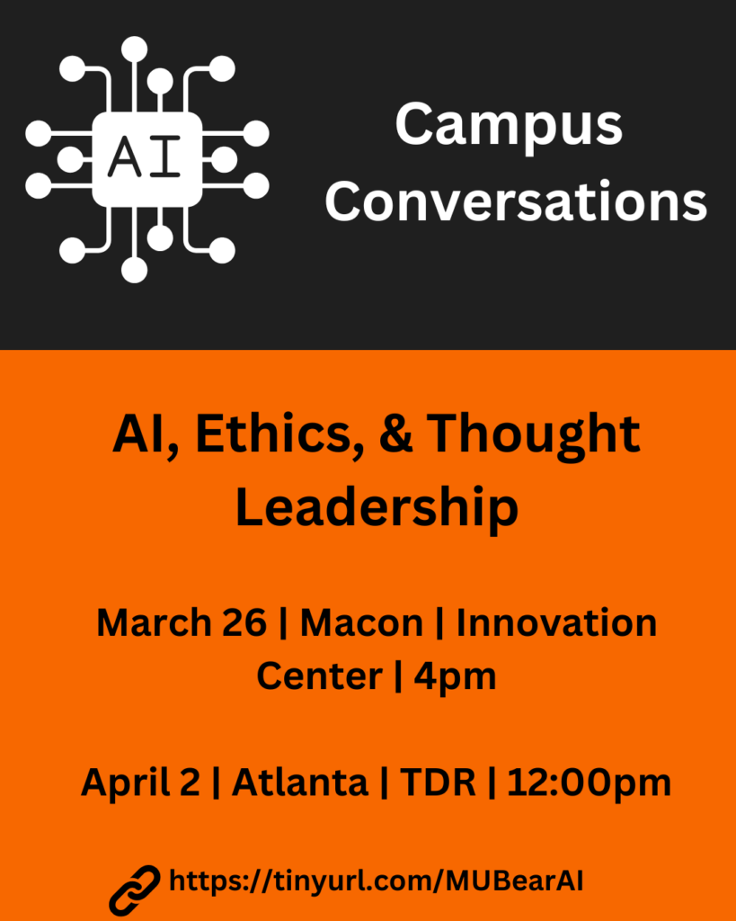 Campus Conversations: AI, Ethics and Thought Leadership | Mercer Events