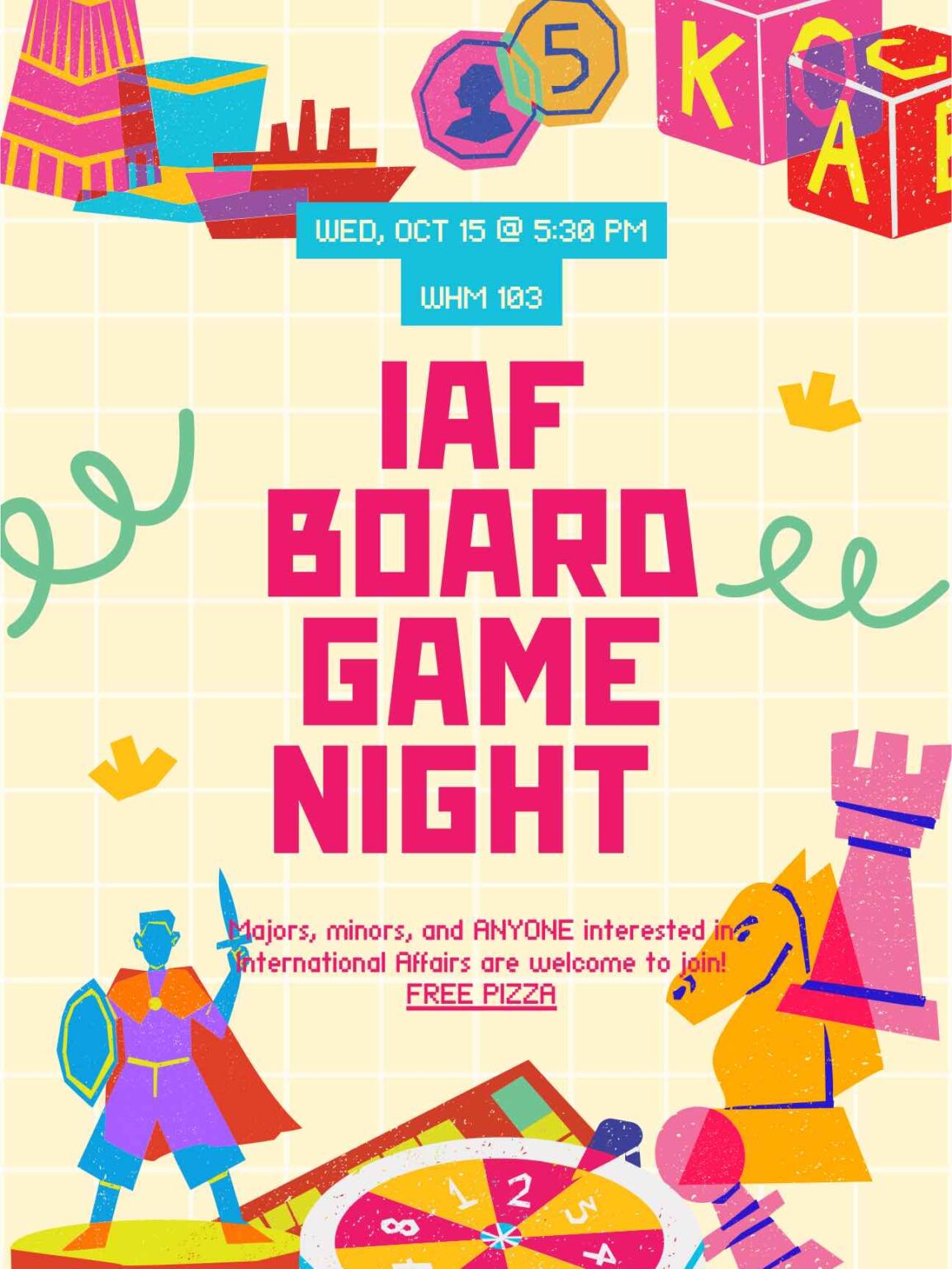 IAF Board Game Night | Mercer Events